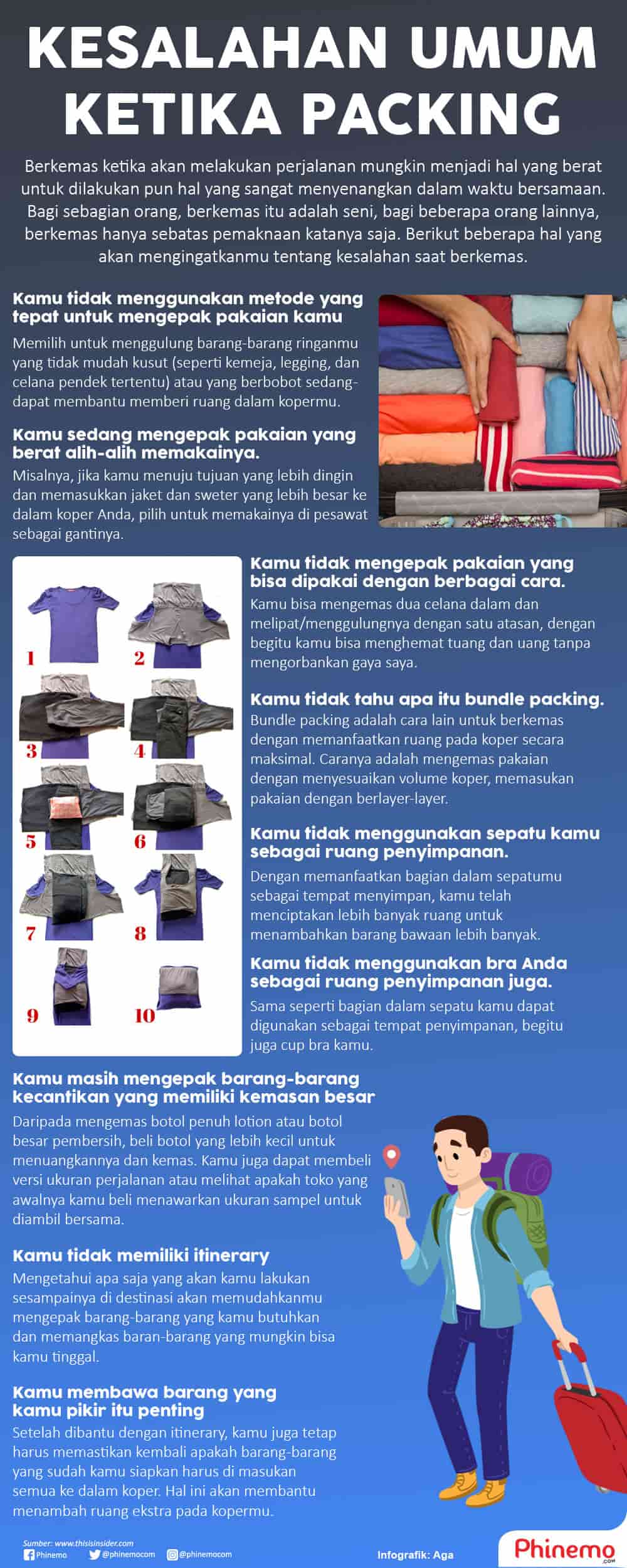 Begini Memaksimalkan Cara Packing Yang Harus Kamu Ketahui Begini Memaksimalkan Cara Packing Yang Harus Kamu Ketahui